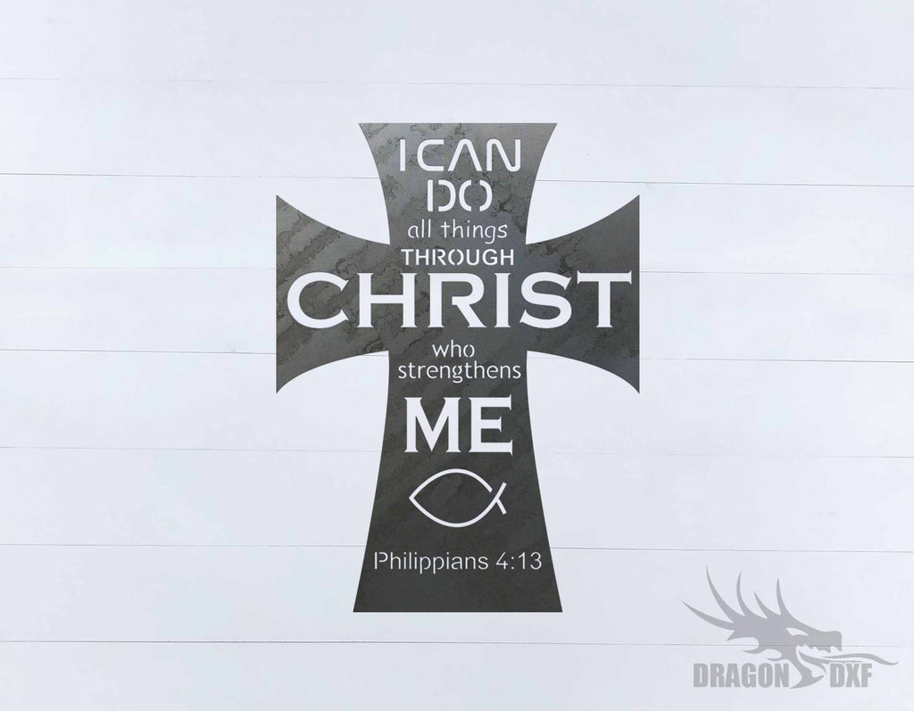 Bible Verse 12 - DXF Download — DragonDXF