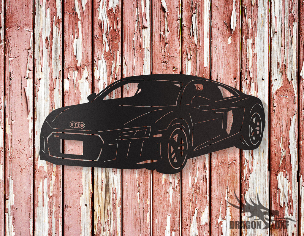 2017 Audi R8 - DXF Download — DragonDXF