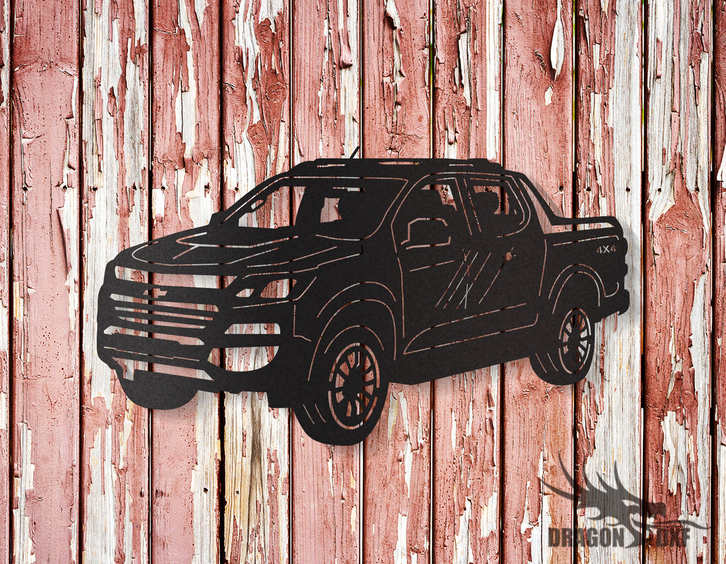 2018 Chevrolet Colorado High Country Storm- DXF Download — DragonDXF