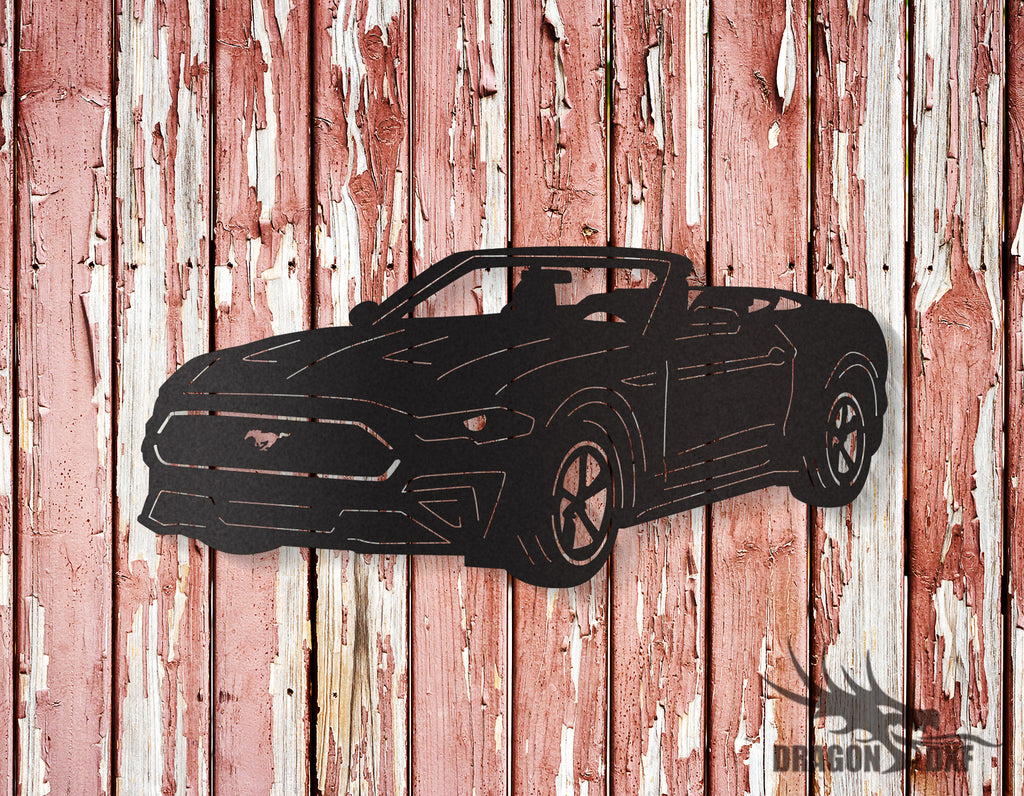 2022 Ford Mustang - DXF Download — DragonDXF