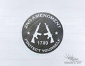 2nd amendment sign 35 - DXF Download — DragonDXF