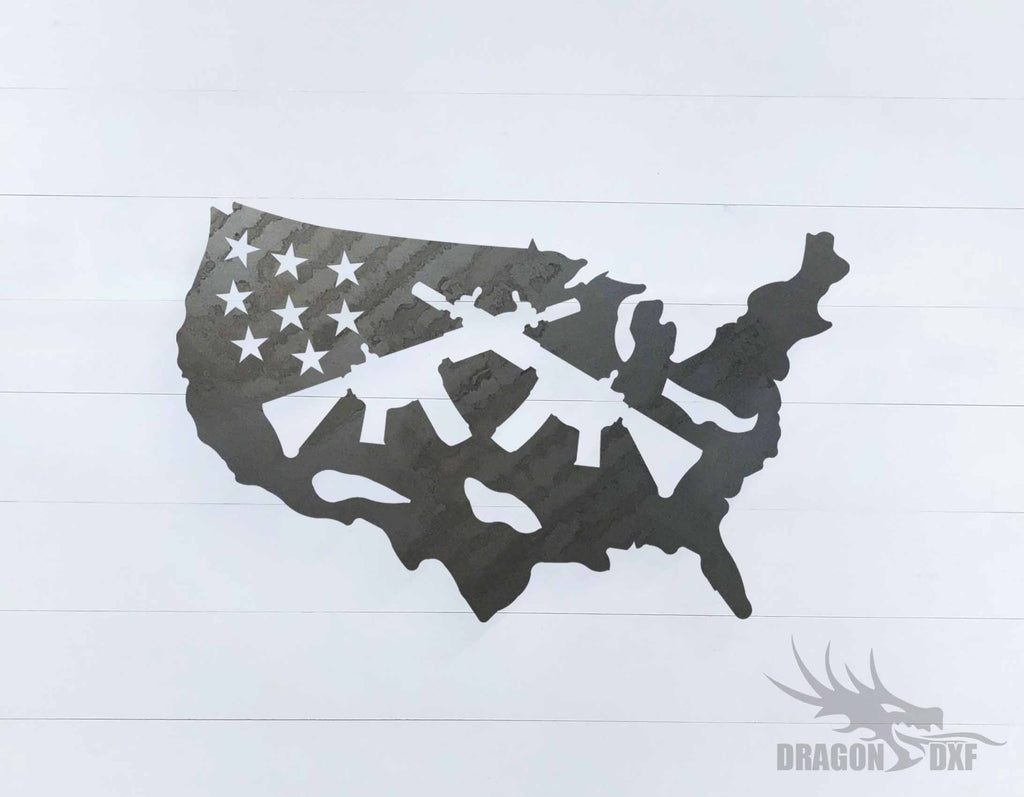2nd amendment sign 42 - DXF Download — DragonDXF