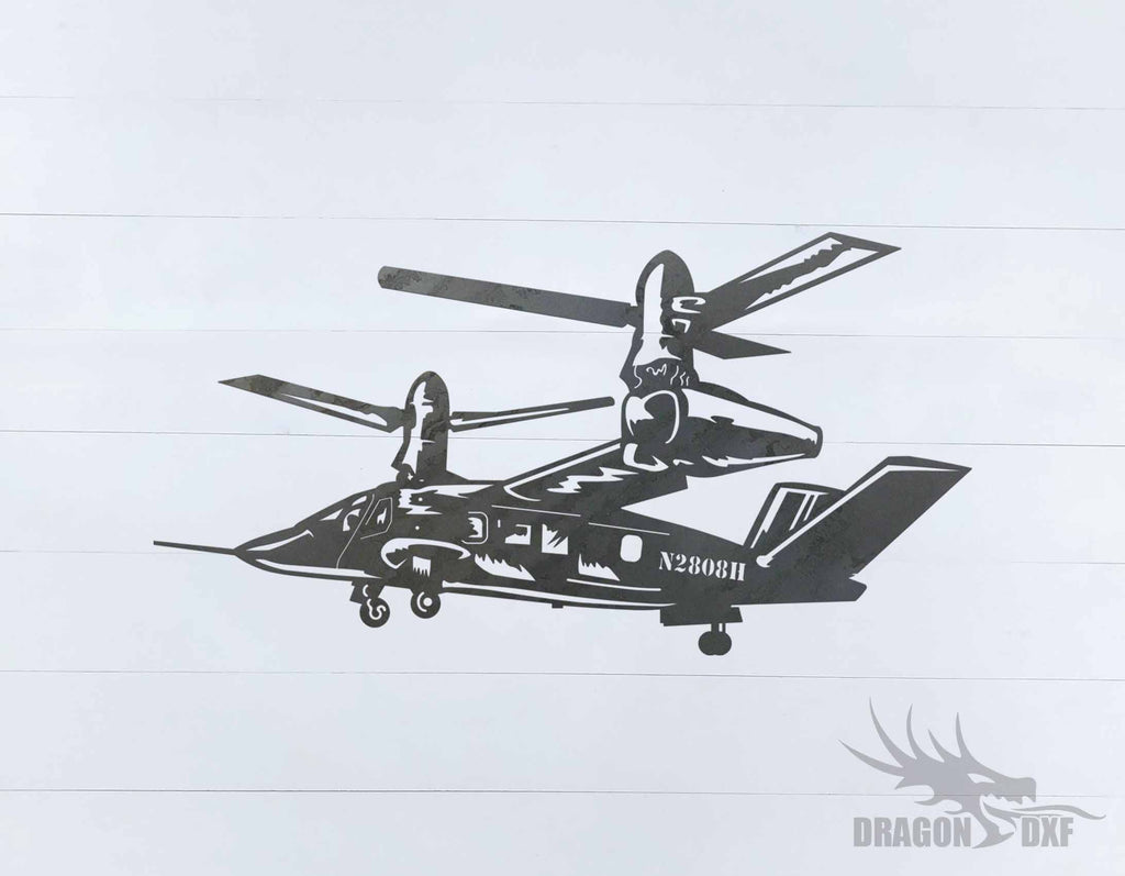 Aircraft Design 20 - DXF Download — DragonDXF