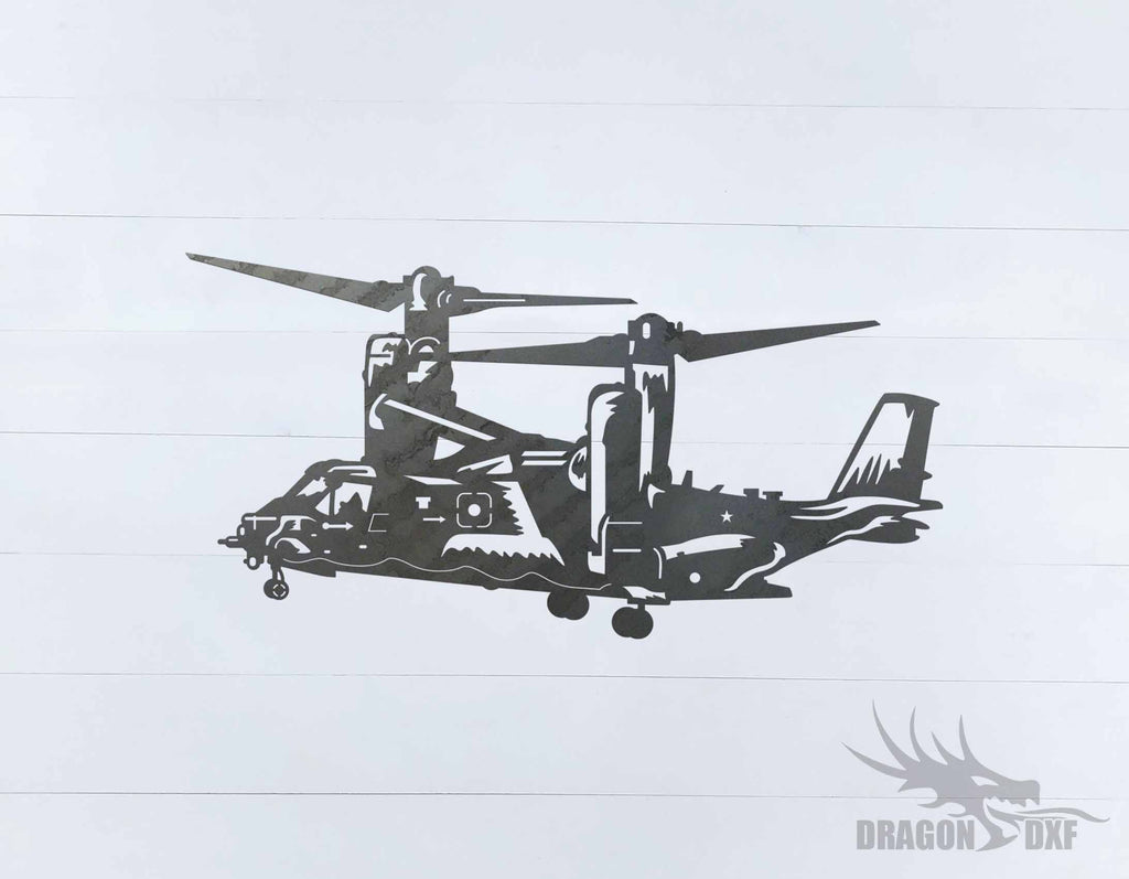 Aircraft Design 9 - DXF Download — DragonDXF