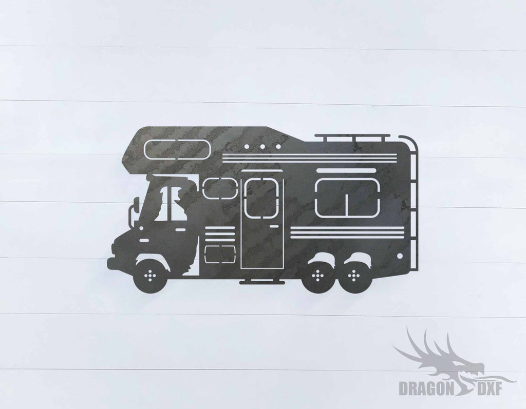 Camper Van Design 11 - DXF Download — DragonDXF