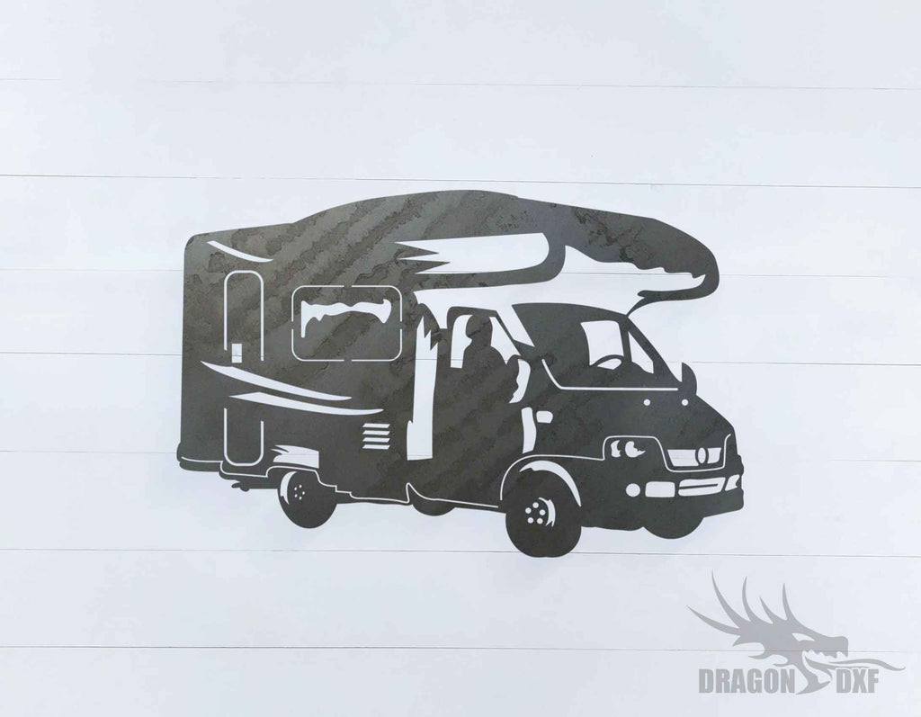 Camper Van Design 1 - DXF Download — DragonDXF