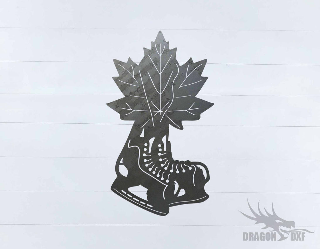Canadian Sign 15 - DXF Download — DragonDXF