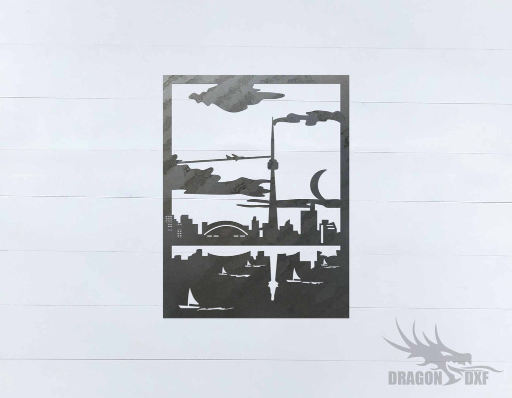 Canadian Sign 25 - DXF Download — DragonDXF