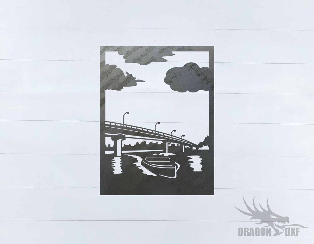 Canadian Sign 26 New Brunswick - DXF Download — DragonDXF