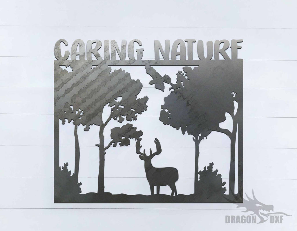Caring Nature Design - DXF Download — DragonDXF
