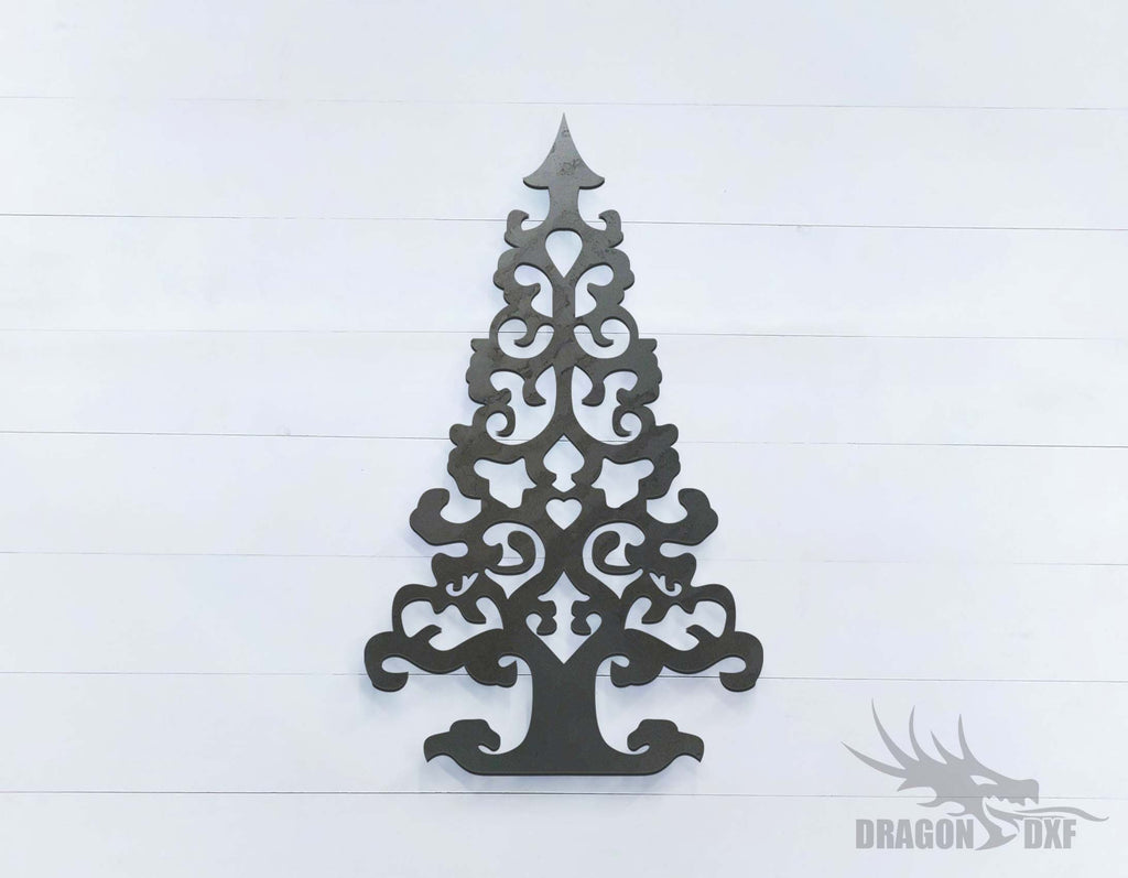 Christmas Tree - DXF Download — DragonDXF