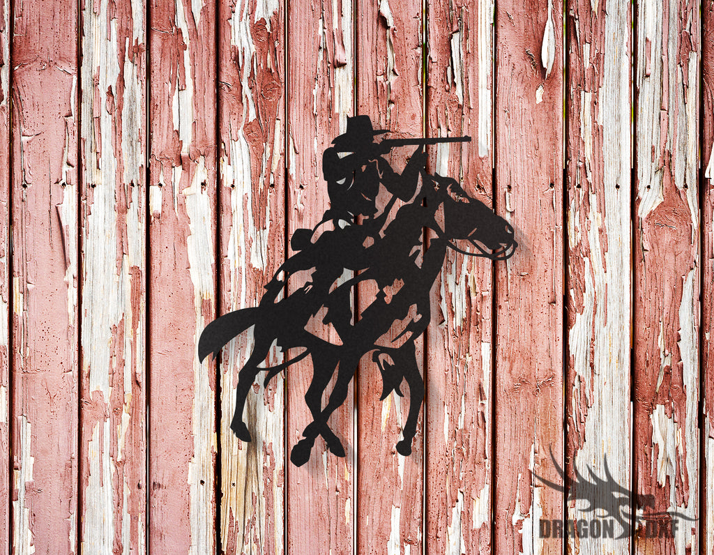 Cowboy Sign 13 - DXF Download — DragonDXF