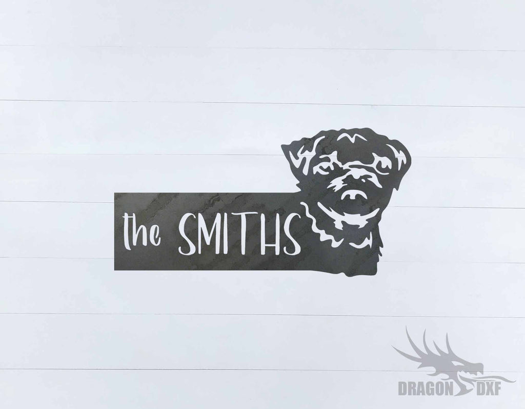 Custom Sign 1 - DXF Download — DragonDXF