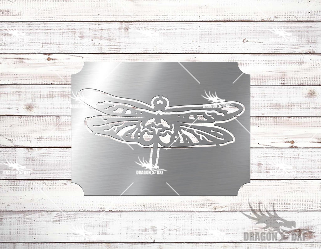 Dragonfly 17 Design - Plasma Laser DXF Cut File — DragonDXF