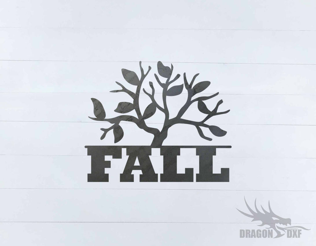 Fall Season Design 52 - DXF Download — DragonDXF