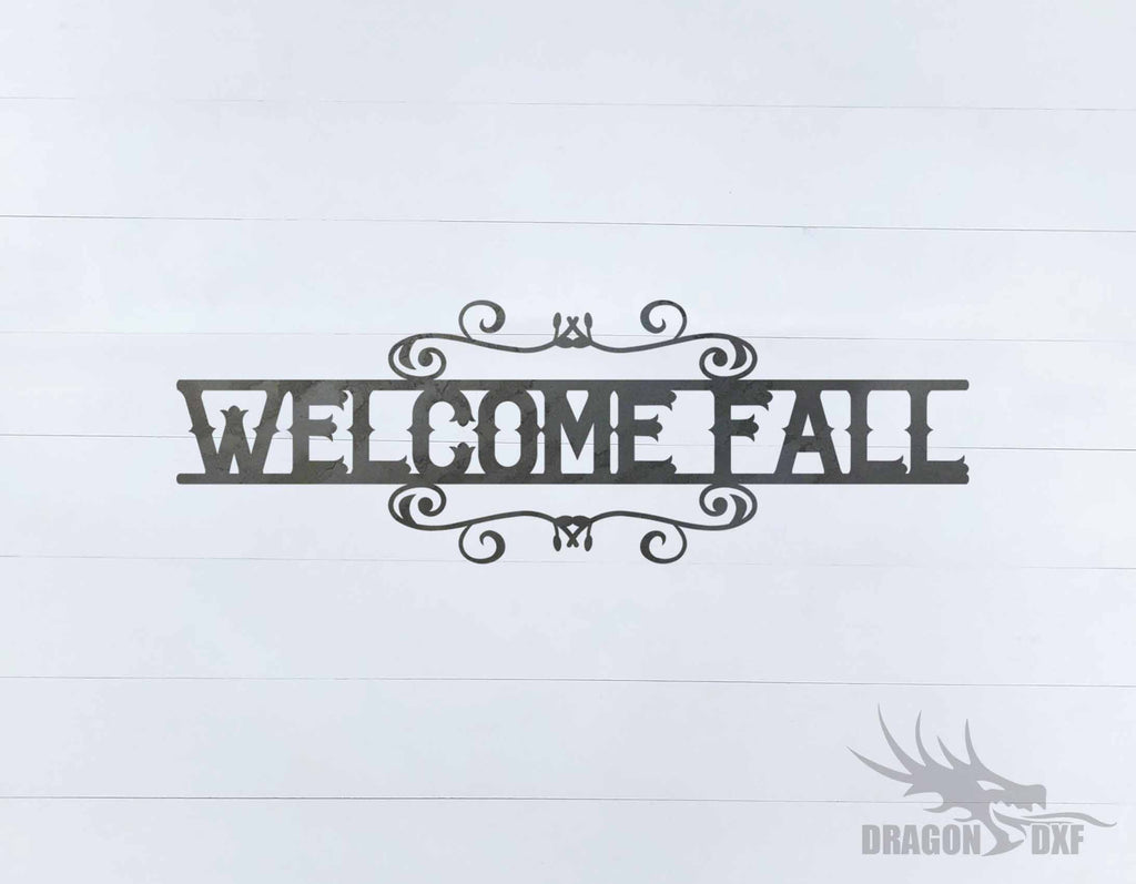 Fall Season Design 68 - DXF Download — DragonDXF