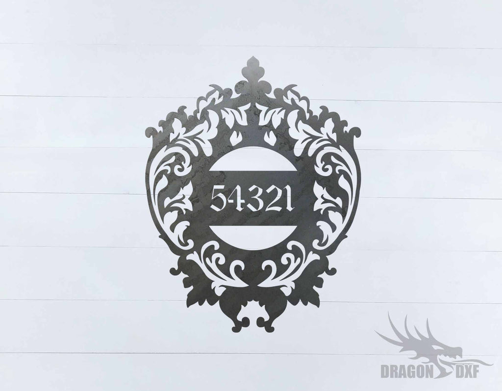 Filigree House No 2 - DXF Download — DragonDXF