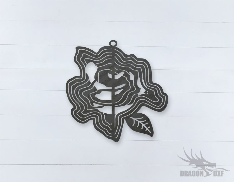 Flower Design 6 - DXF Download — DragonDXF