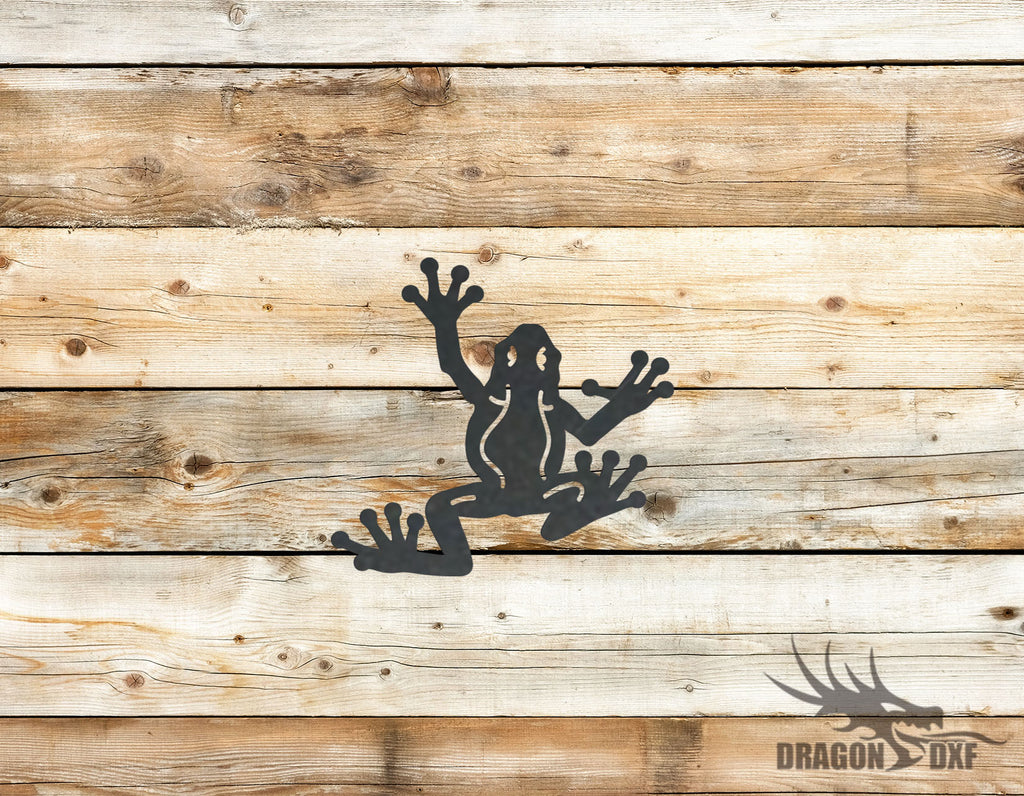 Frog design 2 - DXF Download — DragonDXF
