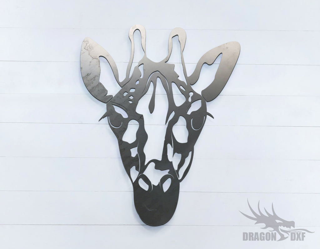 Giraffe - Zoo Animals - DXF Download — DragonDXF