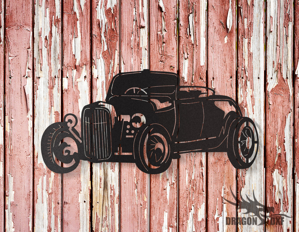 Hot Rod 4 - DXF Download — DragonDXF