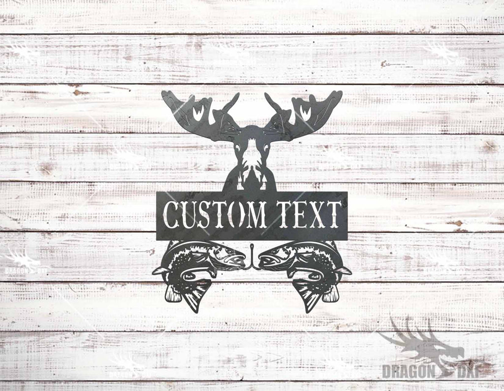Hunting Season Sign 14 - Plasma Laser DXF Cut File — DragonDXF