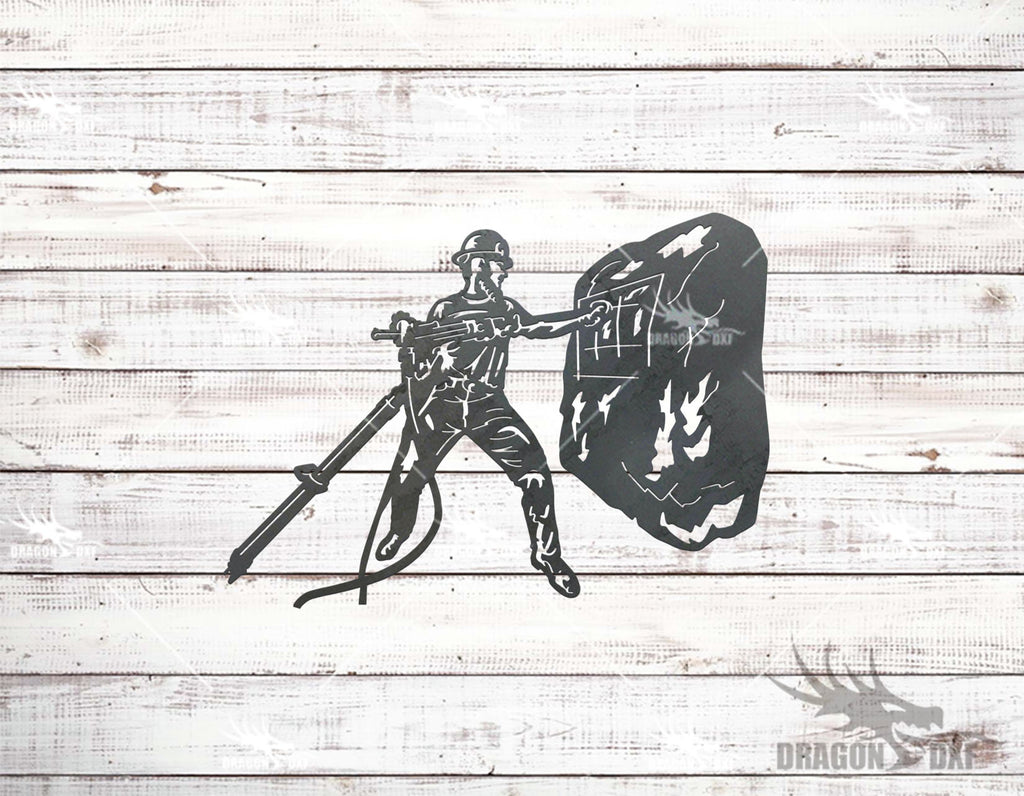 Jackleg Miner & Underground Loader Design Package (20 Designs) - Plasm ...