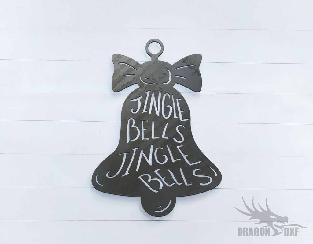 Jingle Bells Jingle Bells Sign - DXF Download — DragonDXF
