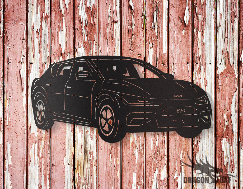 Kia Ev6 - DXF Download — DragonDXF