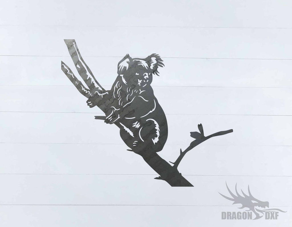 Animal - Koala 8 Design - DXF Download — DragonDXF