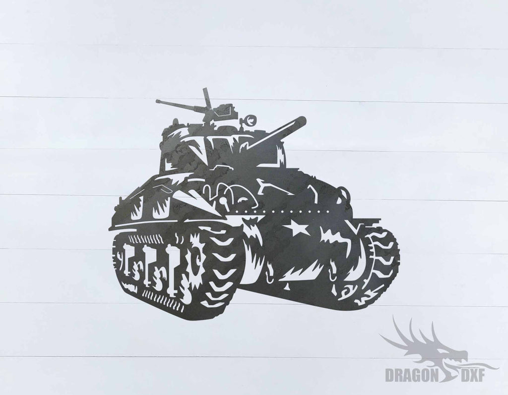 Military Vehicle Design 9 - DXF Download — DragonDXF