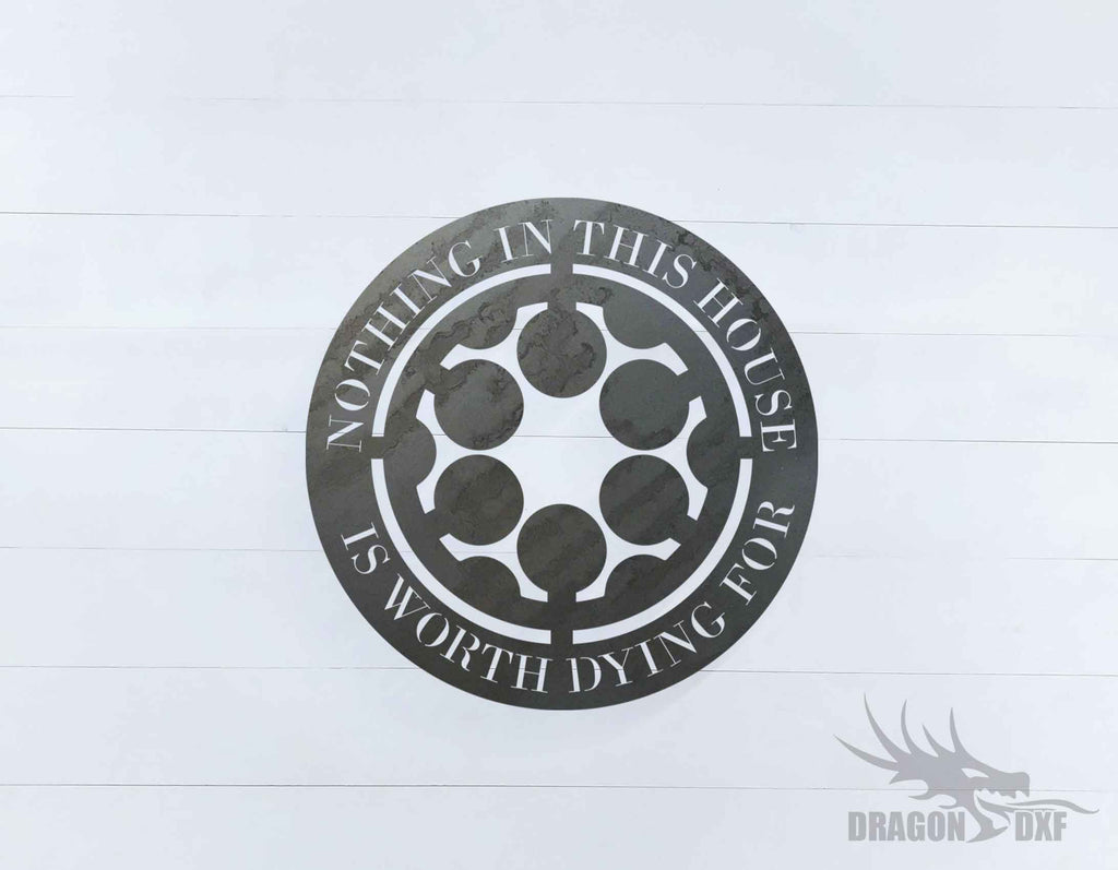 Patriotic Design 38 - DXF Download — DragonDXF