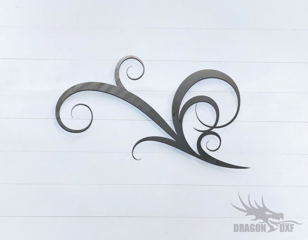 Scroll 4 - DXF Download — DragonDXF