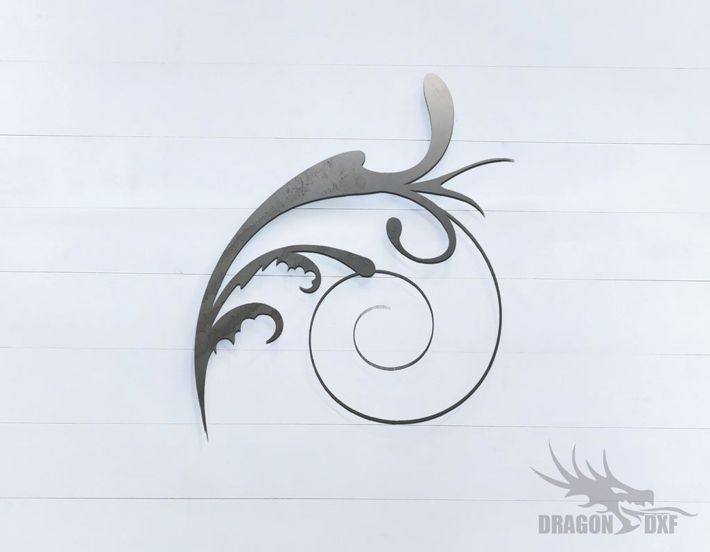 Scroll 84 - DXF Download — DragonDXF