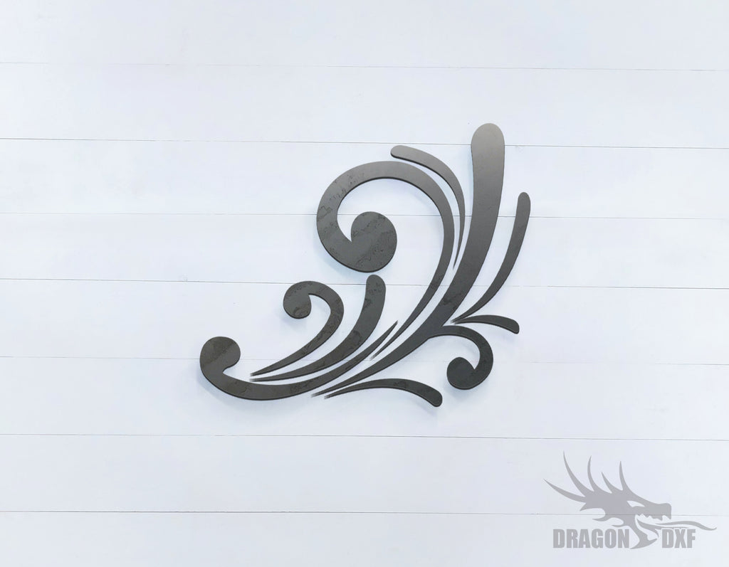 Scroll 90 - DXF Download — DragonDXF