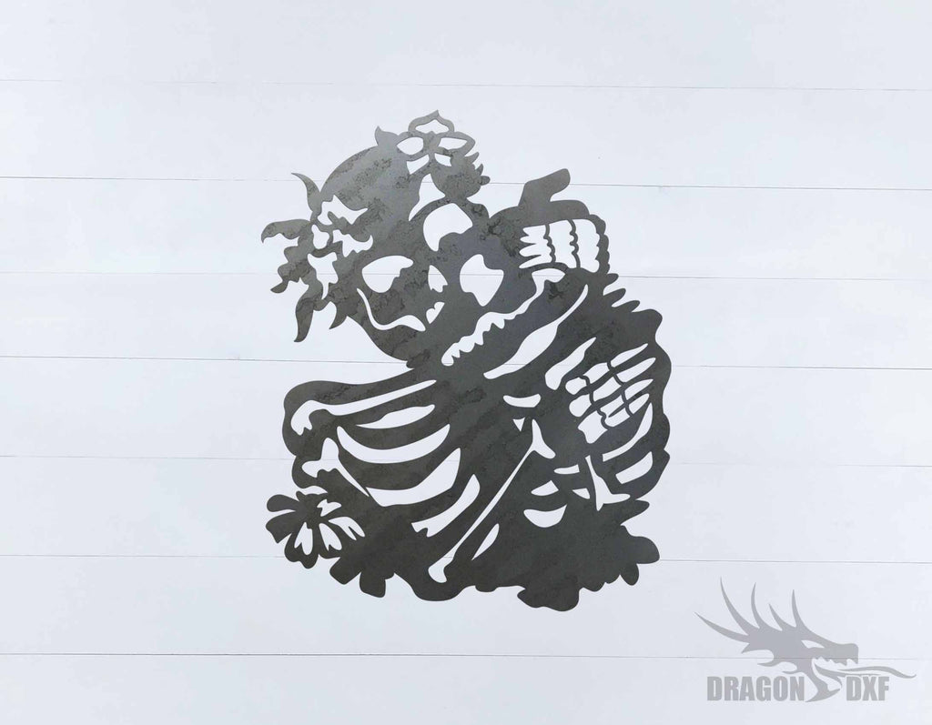 Skeleton 17 - DXF Download — DragonDXF