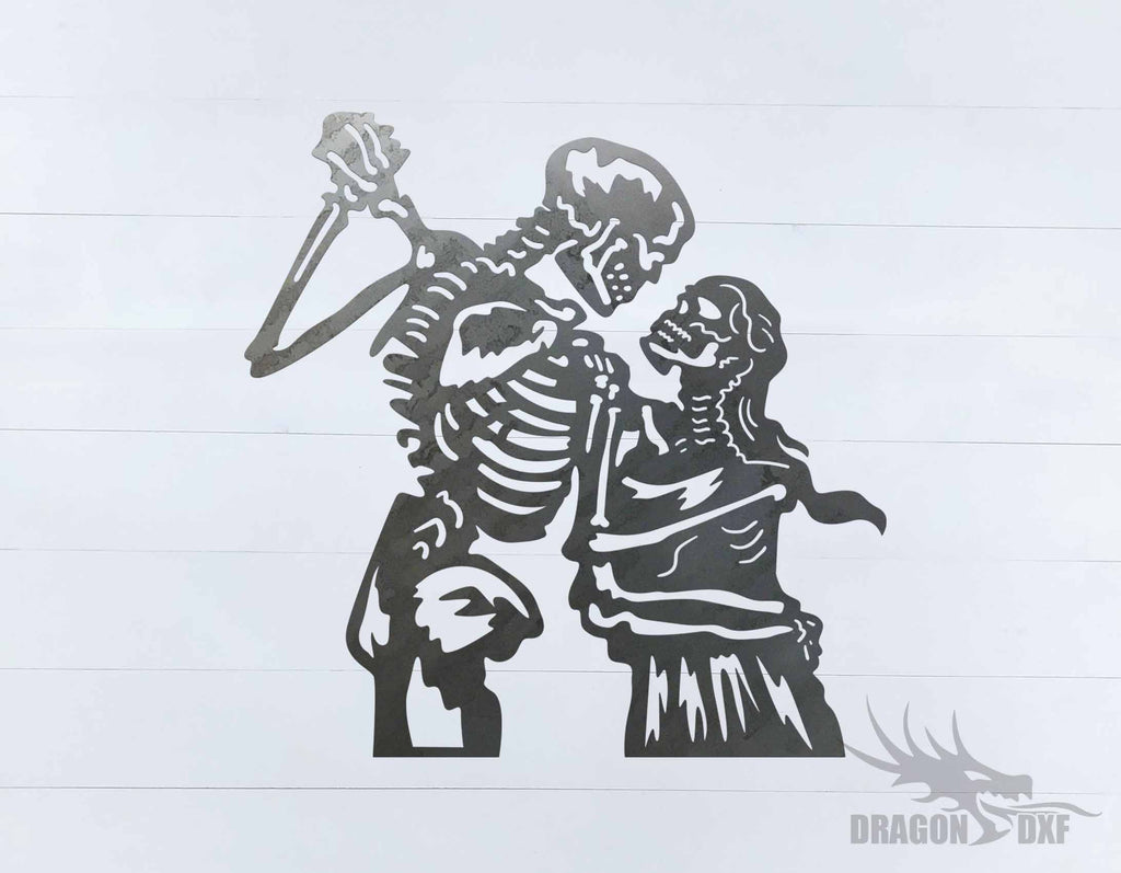 Skeleton 18 - DXF Download — DragonDXF