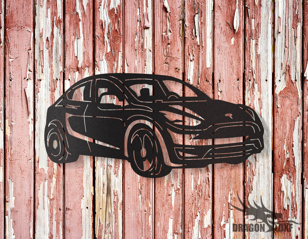 Tesla Model Y - DXF Download — DragonDXF