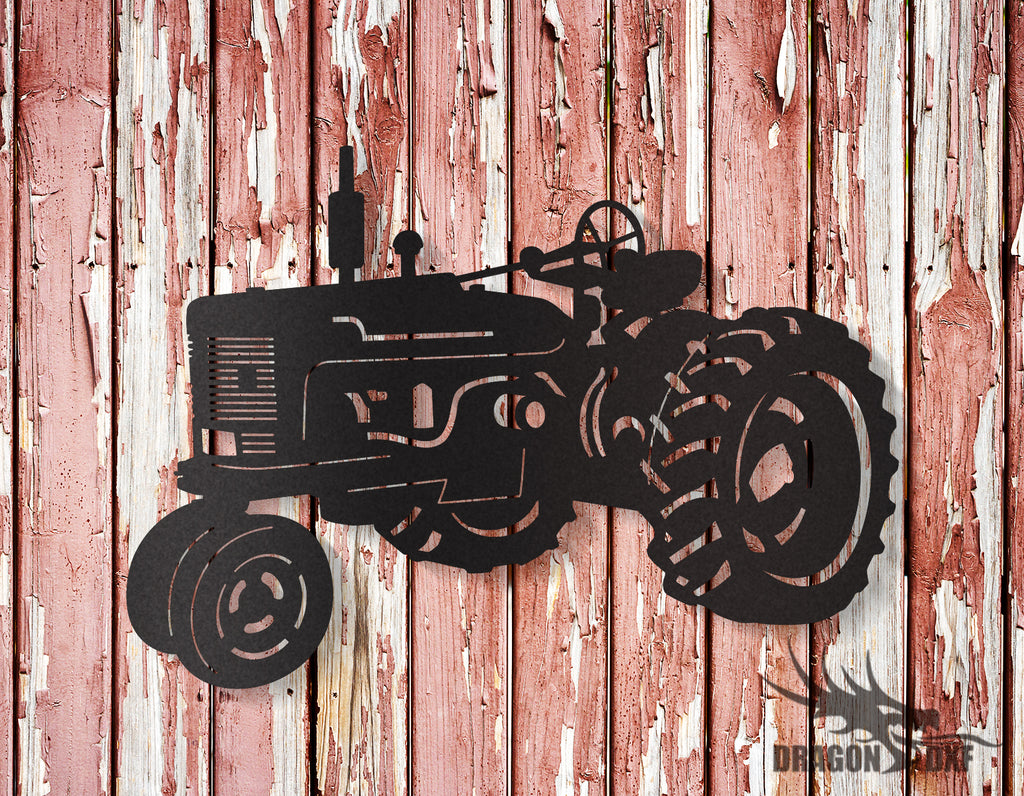 Tractor 2 - DXF Download — DragonDXF
