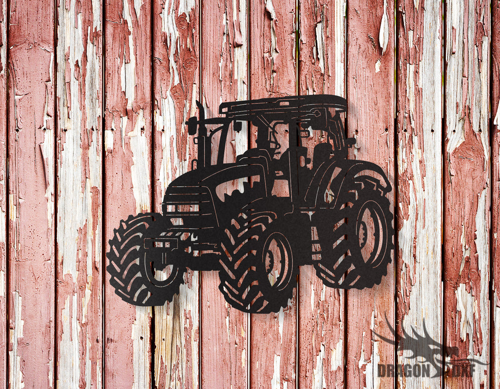 Tractor 2 - DXF Download — DragonDXF