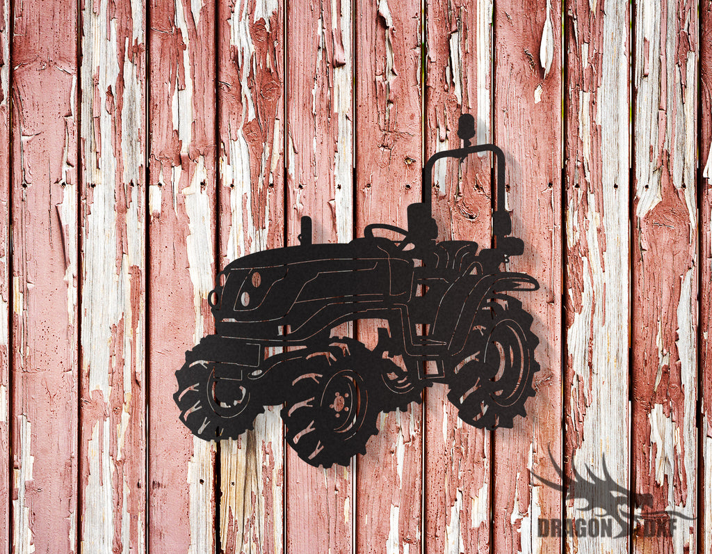 Tractor 7 - DXF Download — DragonDXF