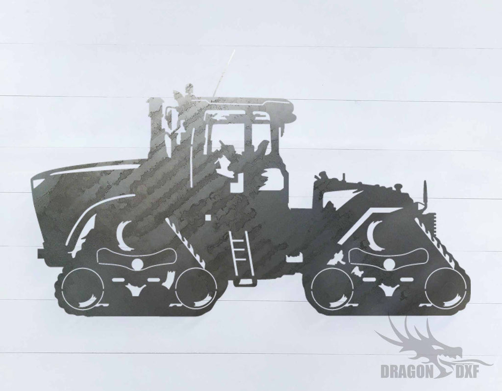 Tractor Design 2 - DXF Download — DragonDXF