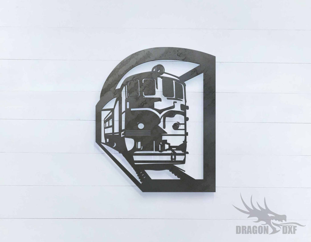 Train Station - DXF Download — DragonDXF