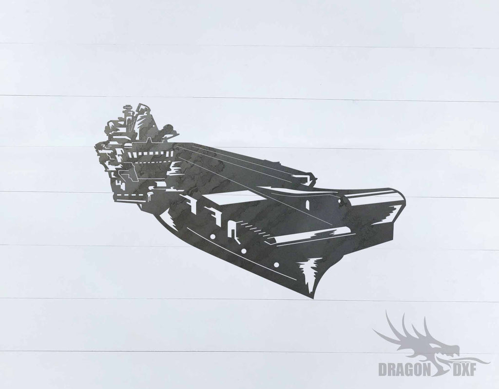 Warship Design 12 - DXF Download — DragonDXF