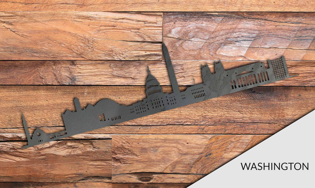 WASHINGTON Cityscape - Downtown Washington Silhouette - DXF Download ...