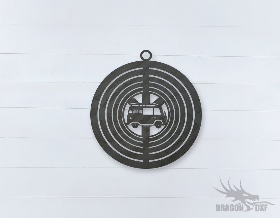 Wind Spinner Design 8 - DXF Download — DragonDXF