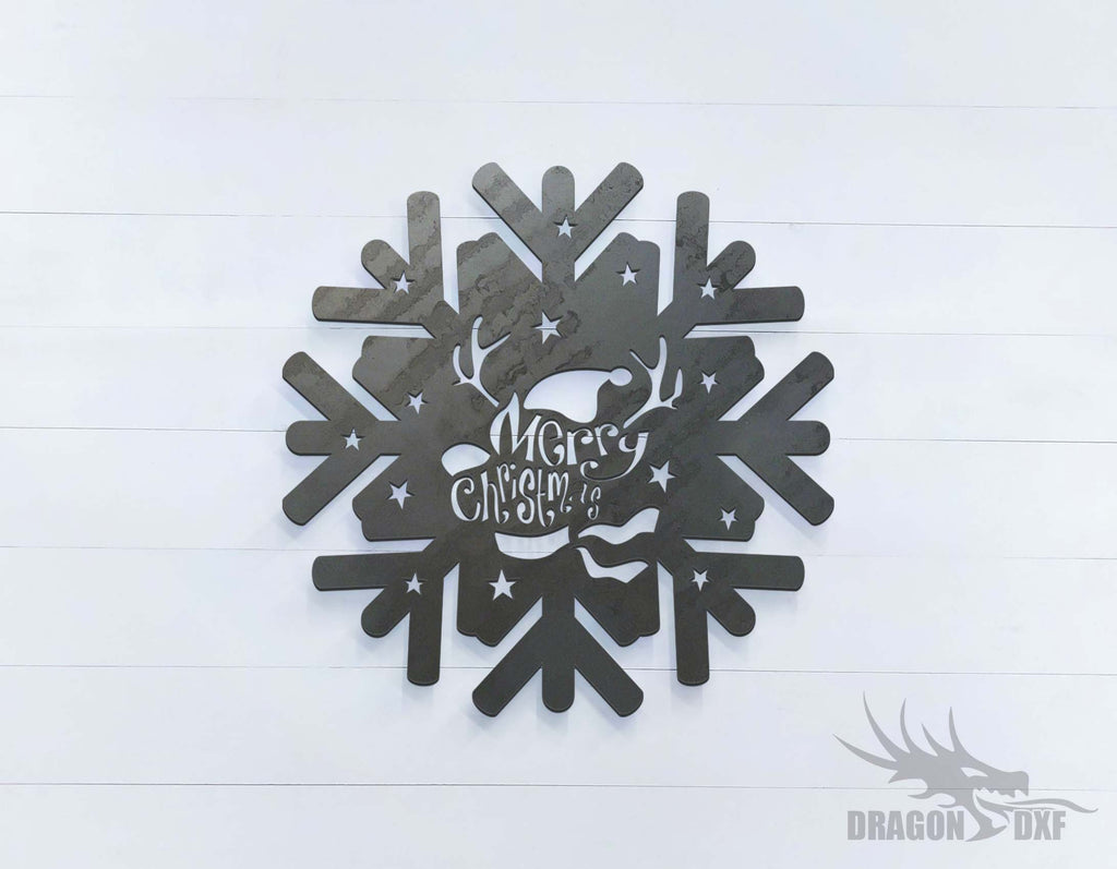 Snowflakes - DXF Download — DragonDXF